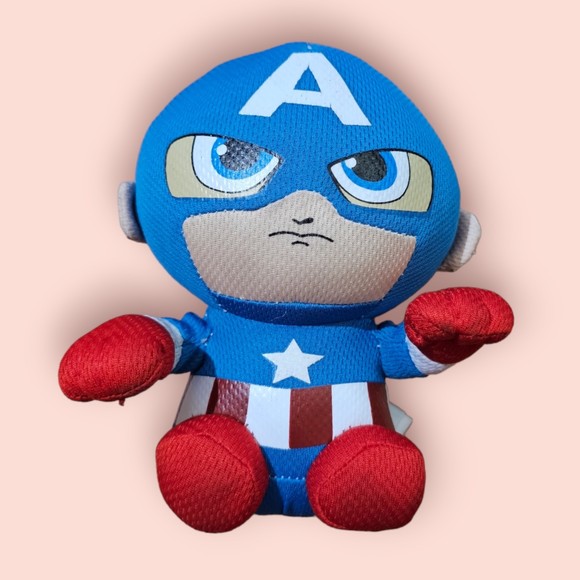 Marvel | Toys | Captain America Ty Plush | Poshmark